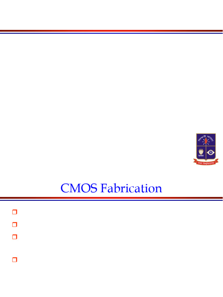 VLSI 1 - Lec5 - Layout Design Rules | PDF | Photolithography | Cmos
