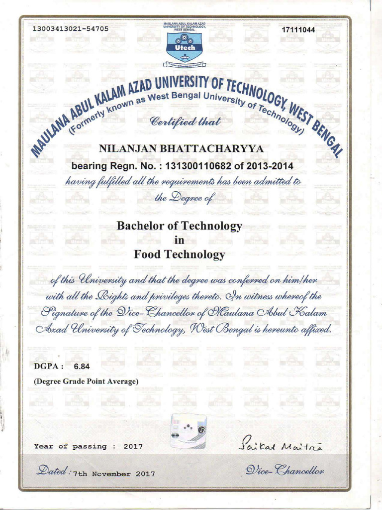 Degree Compressed | PDF