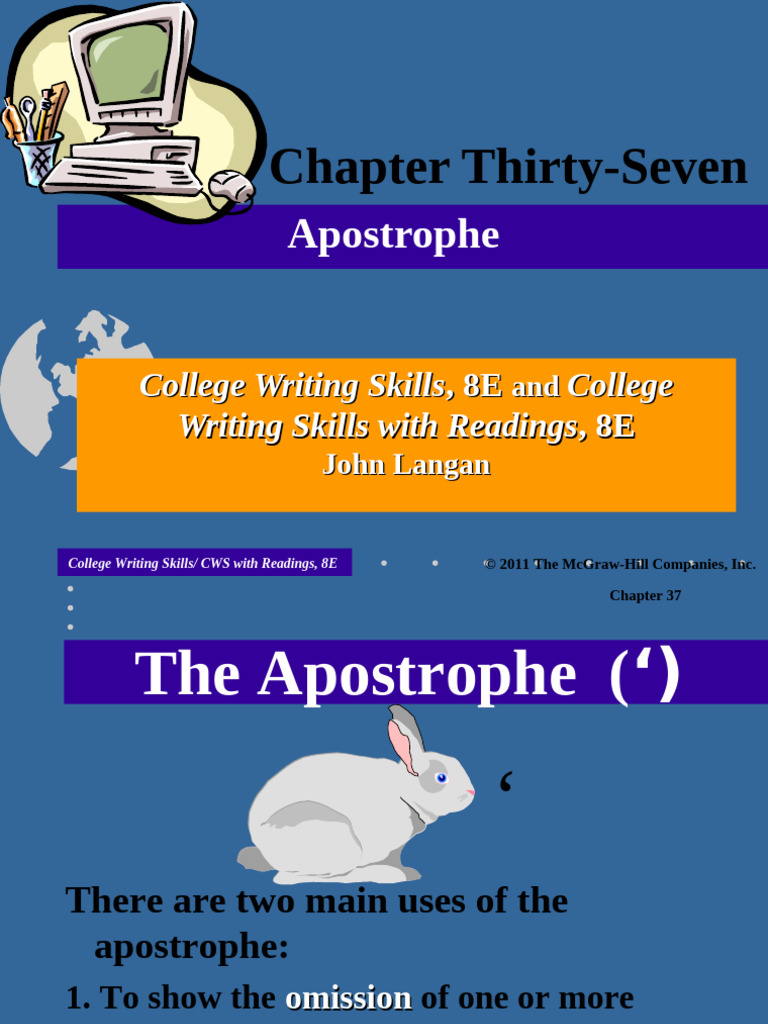 Apostrophes | PDF | Language Arts & Discipline