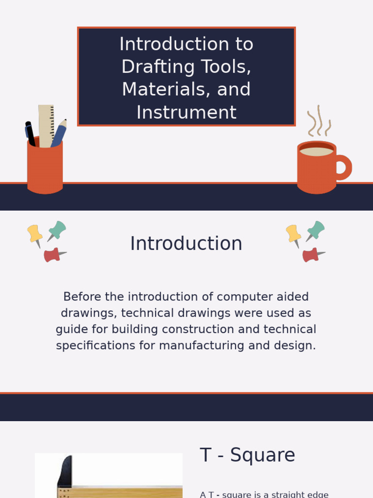 Introduction To Drawing Tools and Software | PDF | Drawing | Technical ...
