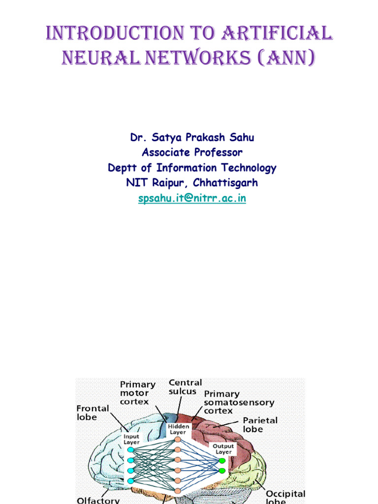 Introduction NNFL July2023 | PDF | Chemical Synapse | Artificial Neural Network