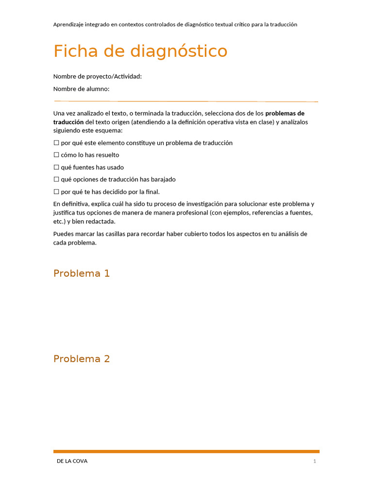 Ficha de Diagnóstico - Tagged | PDF