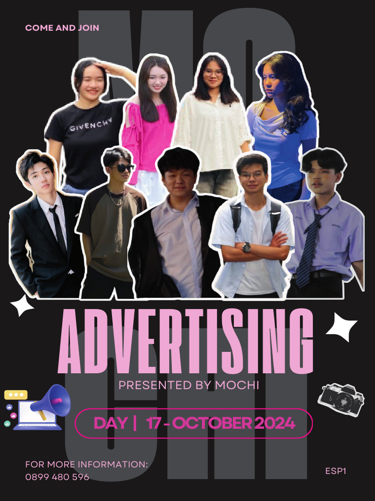 Black Pink Bold Music Concert Event Poster | PDF