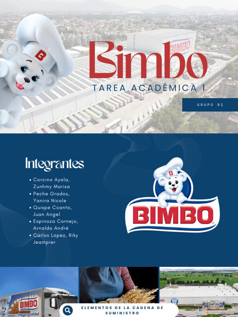 BIMBO - GRUPO 01 | PDF | Cadena de suministro | Economias