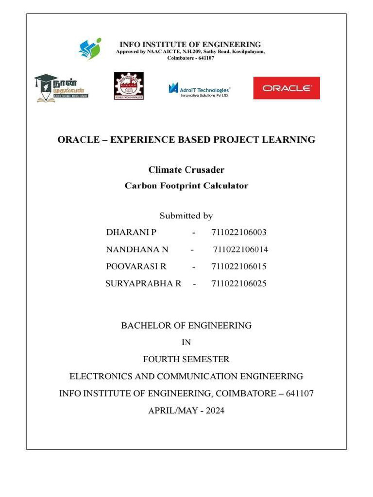 NM Project Report 1 | PDF