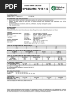 E 7016 Product-Sheet | PDF | Construction | Welding