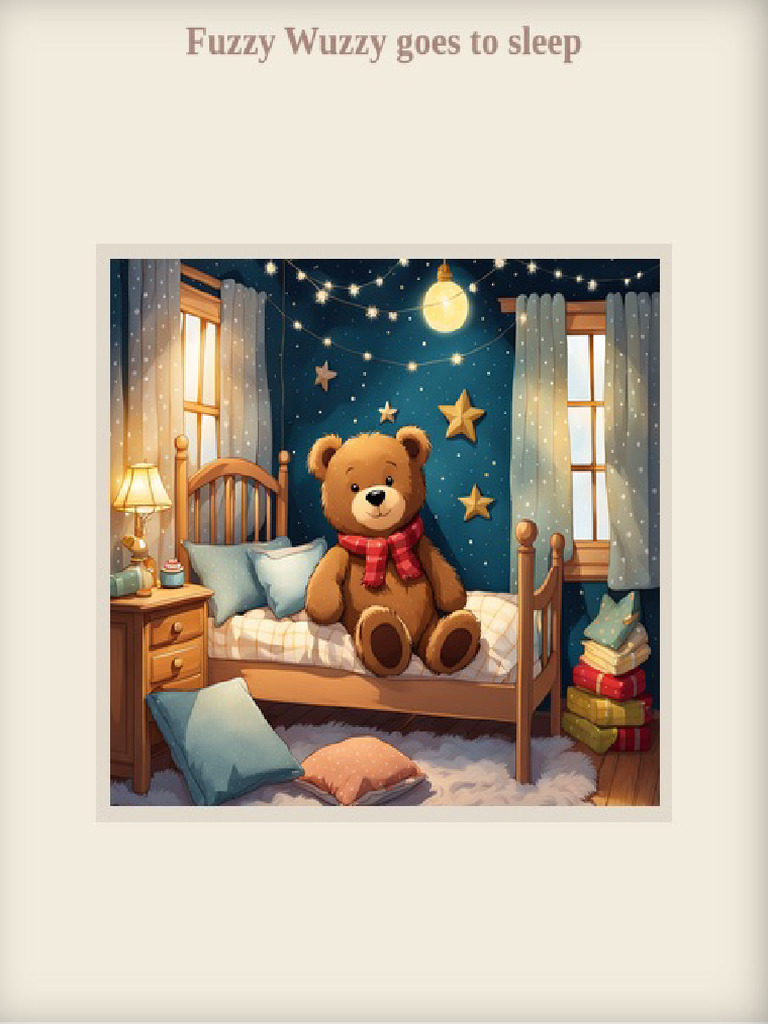 Fuzzy Wuzzy's Magical Adventures | PDF | Sleep | Dream