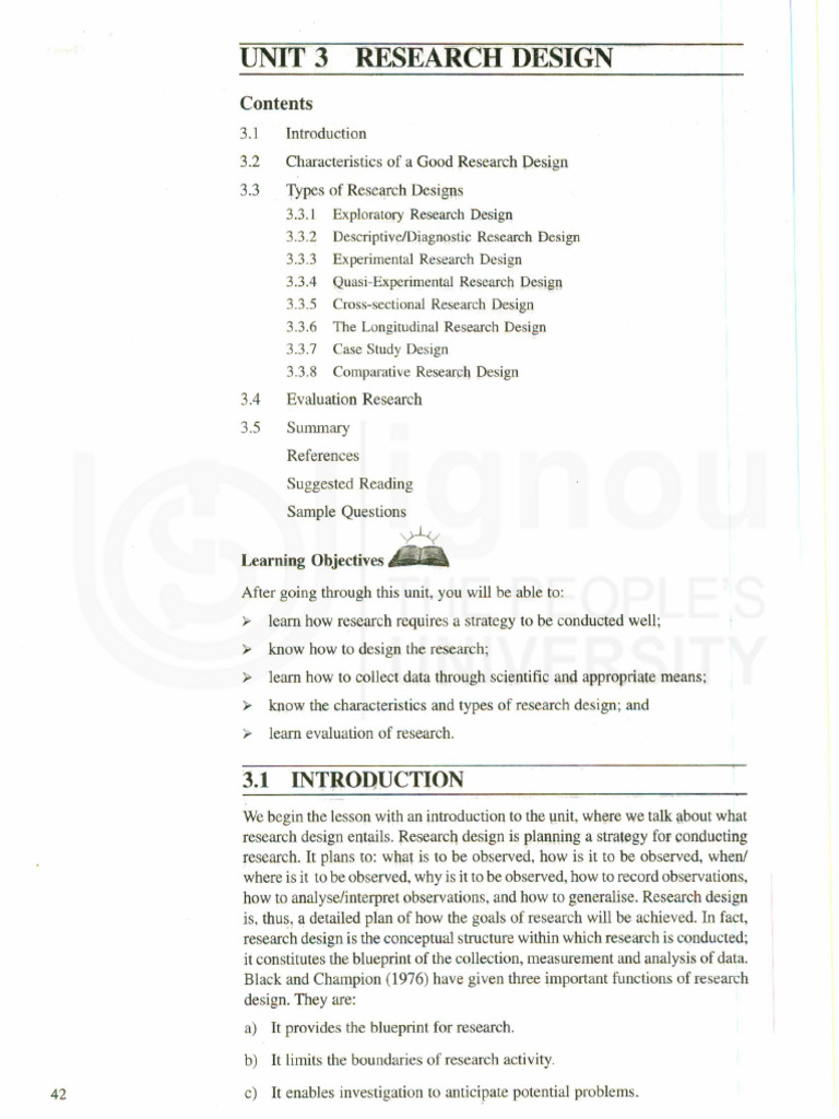 Research Design | PDF