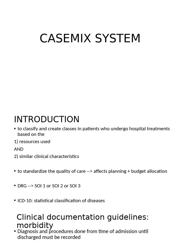 CASEMIX O&G For HO | PDF | Childbirth | Pregnancy