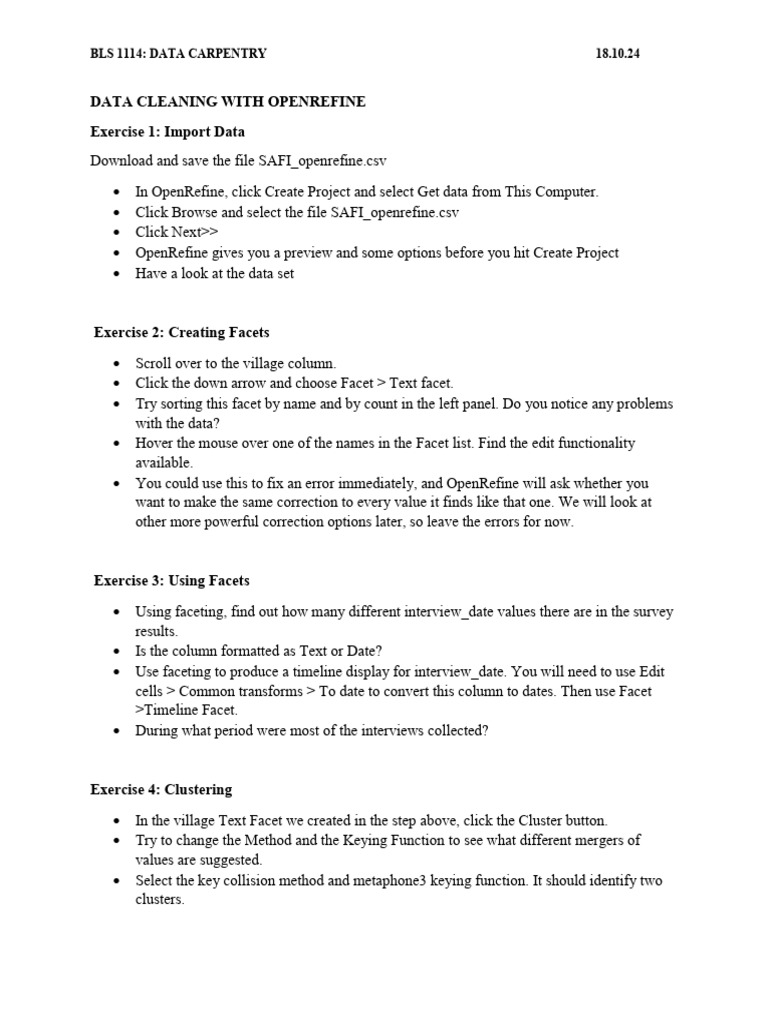 DATA CLEANING | PDF | Computer File | Software Engineering