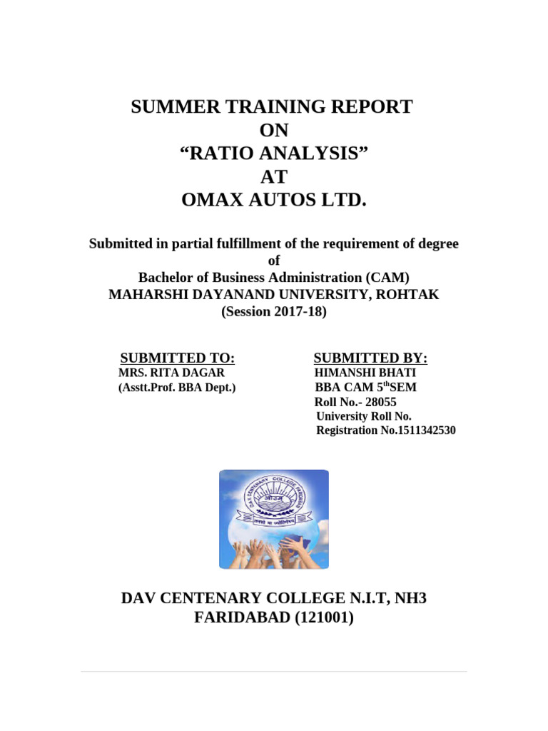 OMAX AUTO RATIO ANA (2) | PDF | Equity (Finance) | Income Statement