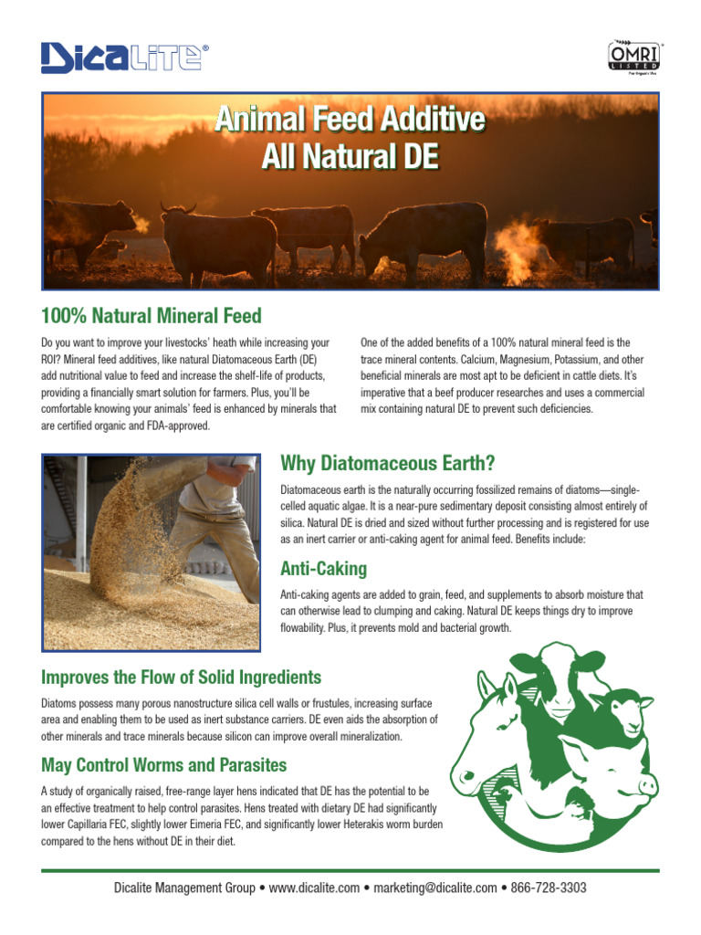 Natural Feed Additives for Farmers | PDF | Science & Mathematics ...
