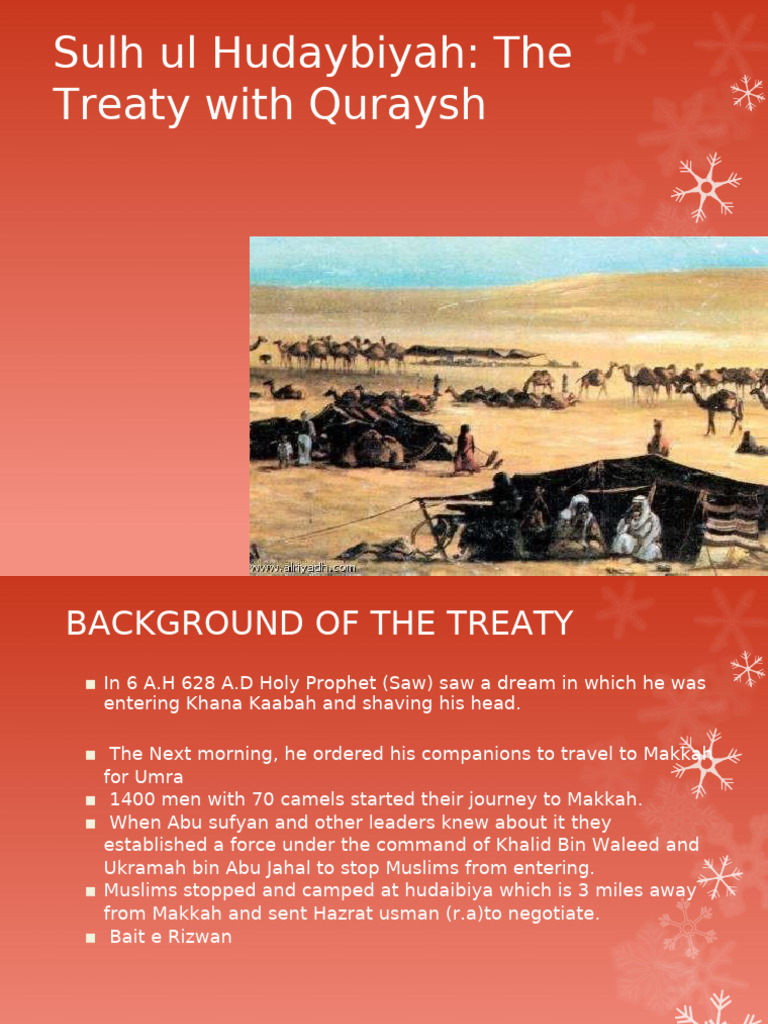 Treaty of Hudaibiya | PDF | Muhammad | Mecca