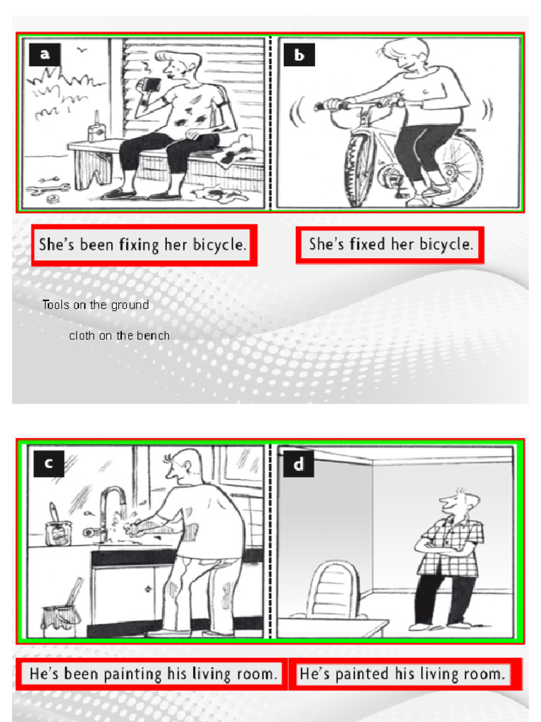 Present Perfect vs Continuous, might, 1st cond, time clauses | PDF
