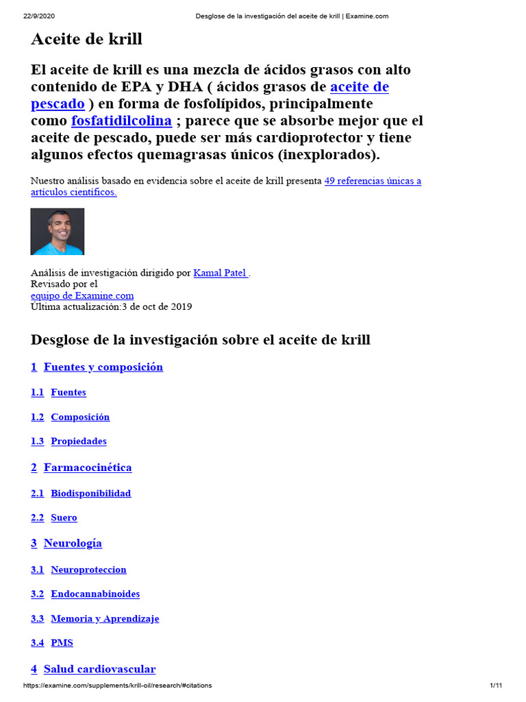 Todo Sobre El Krill | PDF | Petróleo | Lípido
