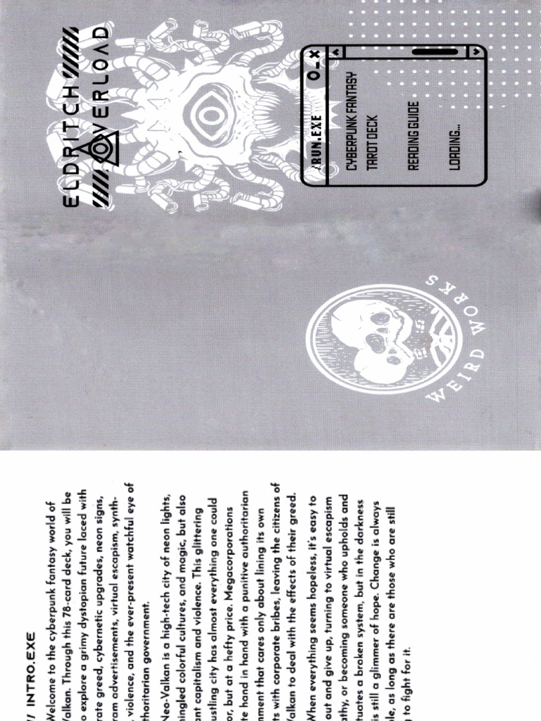 Eldritch Overload Tarot | PDF