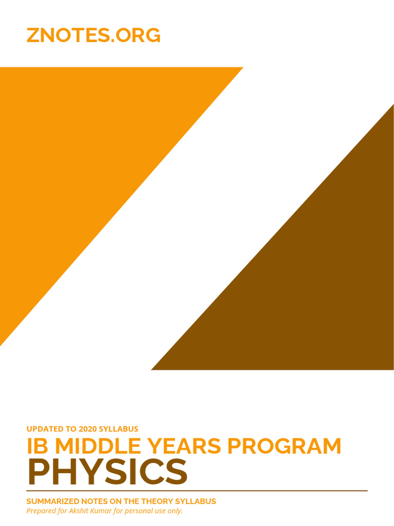 Znotes Physics | PDF | Electromagnetic Induction | Inductor