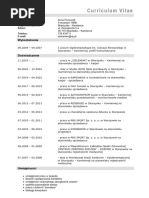 CV Agnieszka Wojtczak 10 | PDF