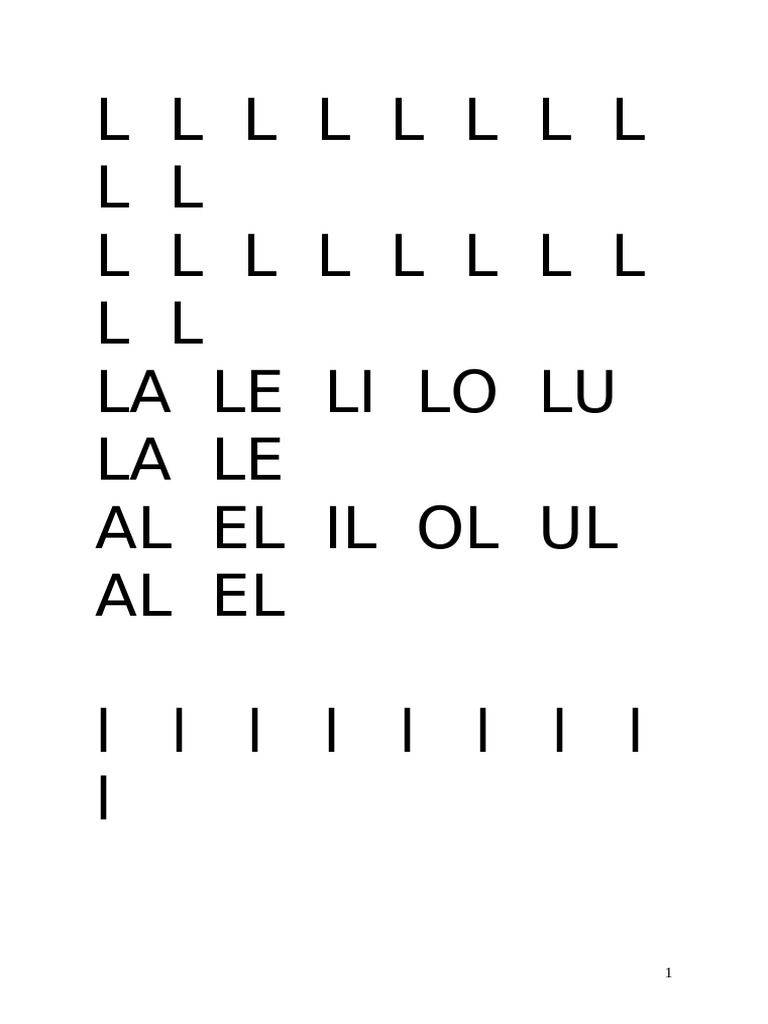 Escritura Punteada | PDF
