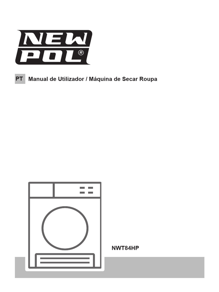 Manual Usuario NWT84HP PT - Compressed | PDF | Residuos | Ropa
