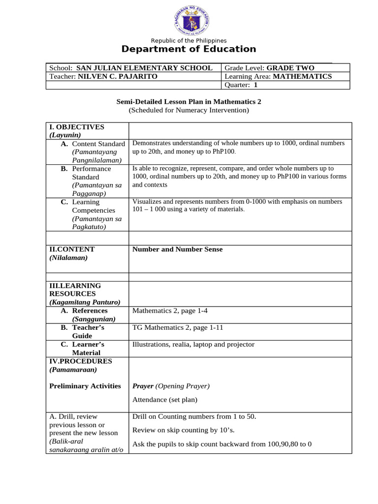 Visualize and Represent Numbers From 1 1000 | PDF | Numbers | Behavior Modification