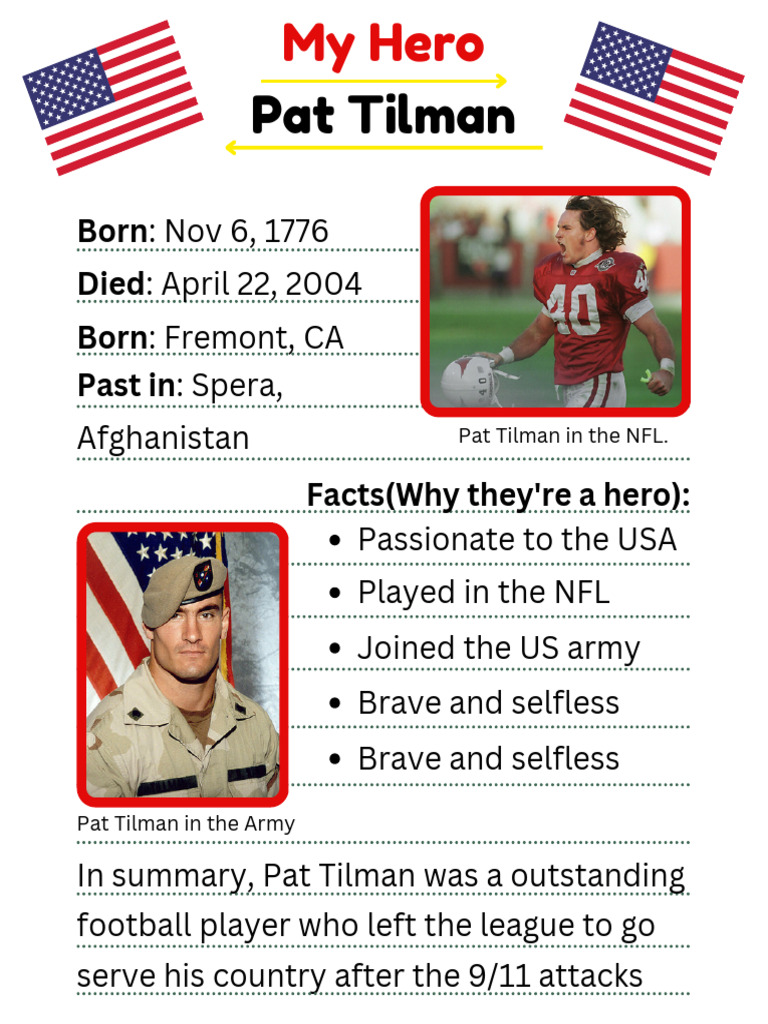 My Hero Pat Tilman | PDF