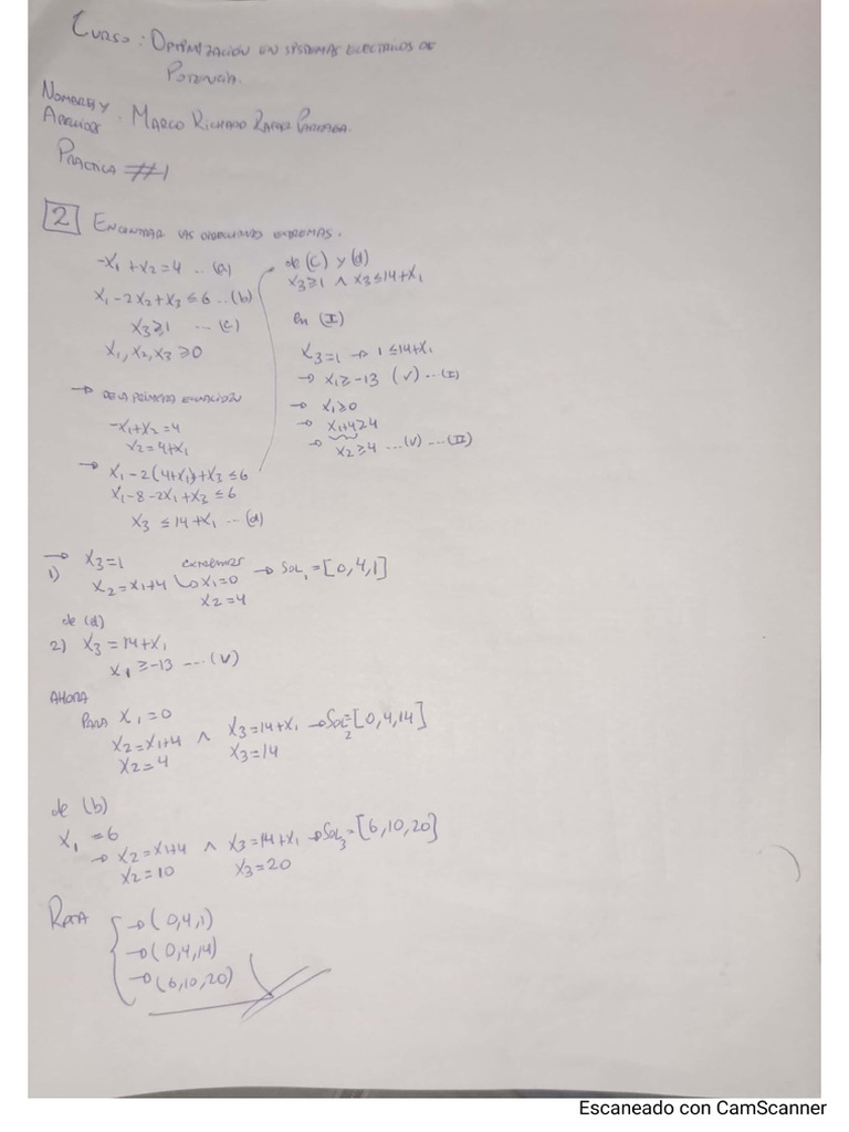 EE51-OPTIMIZACION EN SEP - MARCO RAFAEL PARRAGA | PDF