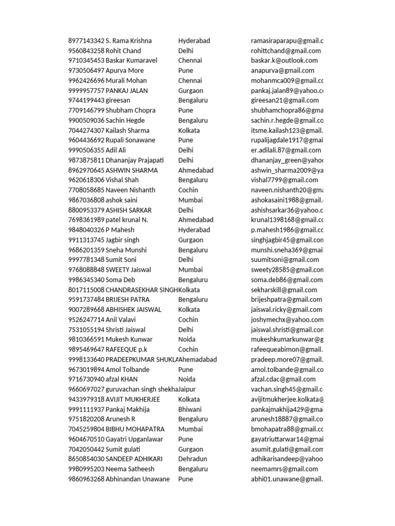 Dmat Sample Pan India Wf | PDF