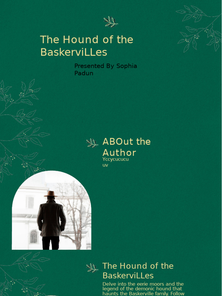 The Hound of The Baskervilles | PDF