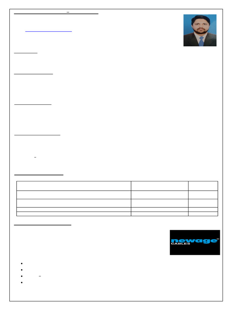 ABDUL WAHAB CV | PDF | Audit | Taxes