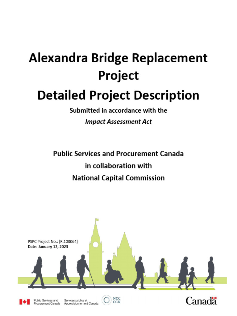 Alexandra Bridge Replacement Detailed Project Description (2023 ...