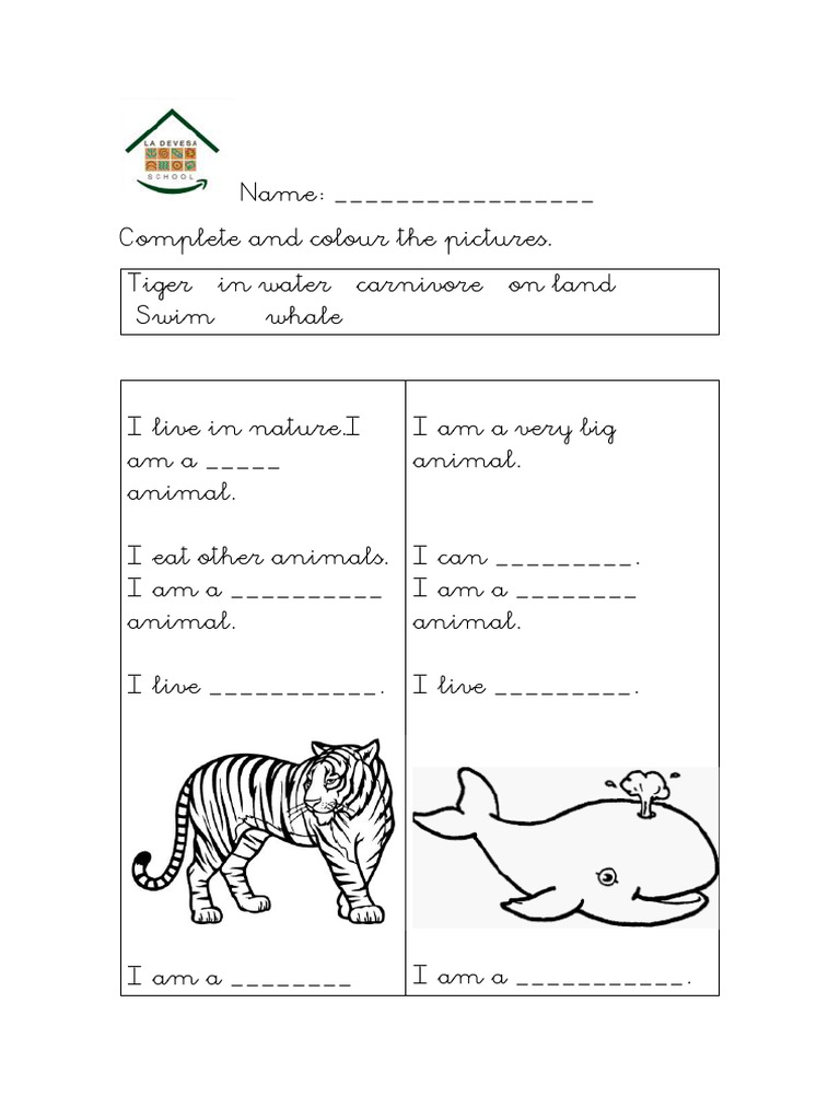 Animals 1st Grade | PDF | Wellness | Science & Mathematics