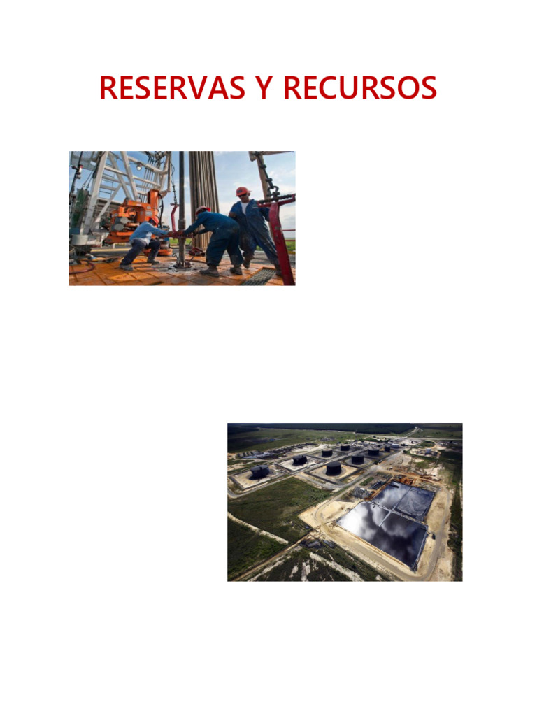 Reservas y Recursos de Hidrocarburos | PDF