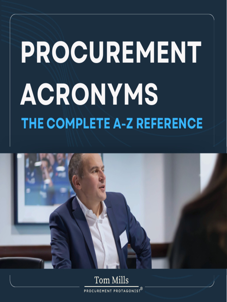 Procurement Acronyms - The Complete Guide | PDF | Cost Of Living | Cargo