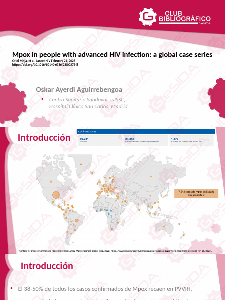 Mpox in People With Advanced HIV Infection | PDF | VIH | Ciencias de la ...