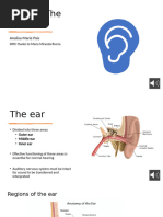 Human Ear Diagram Labelled Structure, Parts and Functions Vedantu | PDF ...