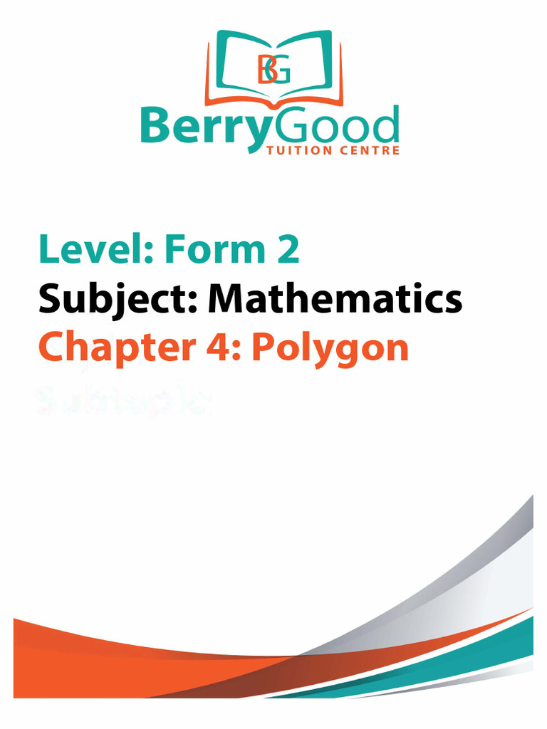 Form 2 Revision Exercise | PDF