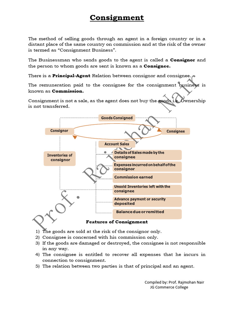 FY CONSIGNMENT pdf | PDF | Debits And Credits | Expense