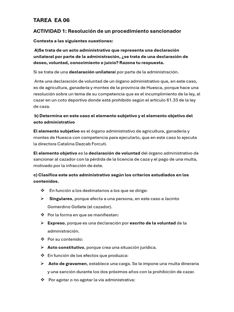 EA06-Tarea | PDF | Multa (pena) | Justicia