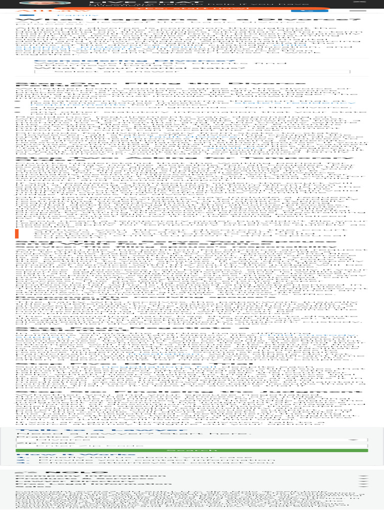 What Happens in A Divorce AllLaw | PDF | Divorce | Marriage