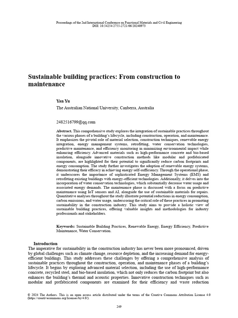 Sustainable Building Practices From Construction To 1odsrgc1jd | PDF ...