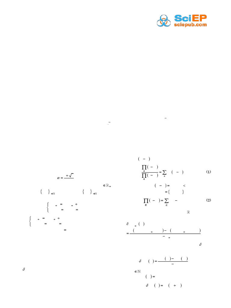artigo mestrado Juscimar | PDF | Recurrence Relation | Function (Mathematics)
