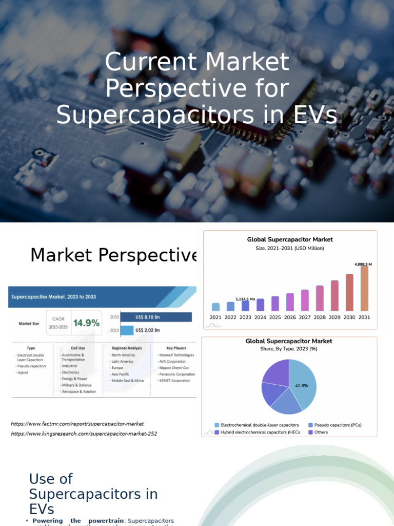 Supercapacitors in Electric Vehicles Insights | PDF | Hybrid Vehicle ...