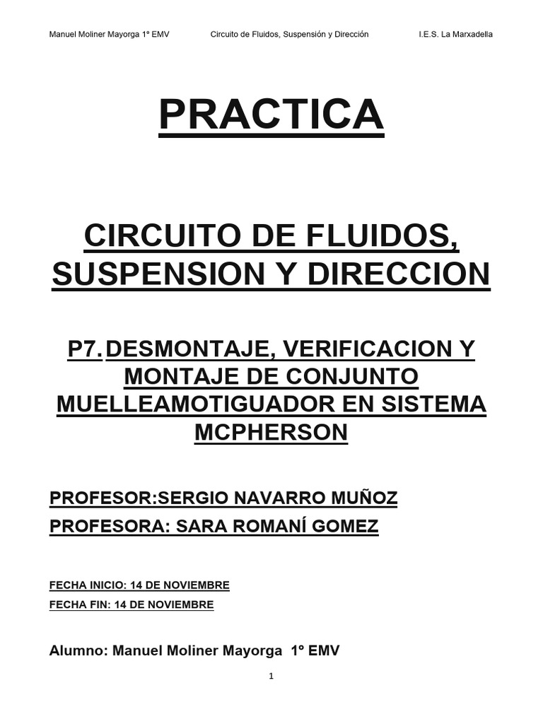 McPherson pdf | PDF | Tecnologías automotrices | Industria automotriz