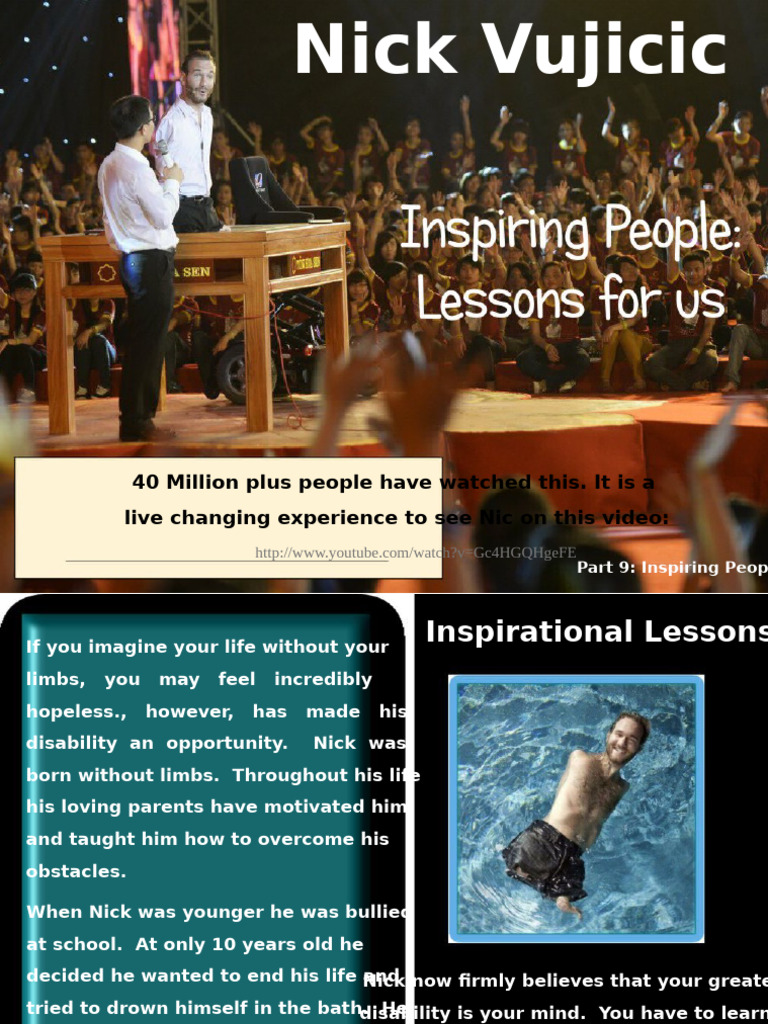 nick vujicic | PDF