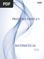 Matemáticas Bachillerato Madurez 2025 | PDF | Tangente | Geometría ...