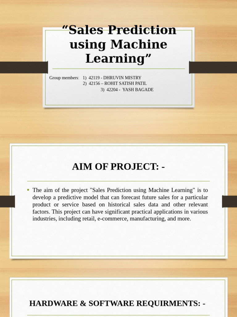 Sales Prediction | PDF | Machine Learning | Prediction