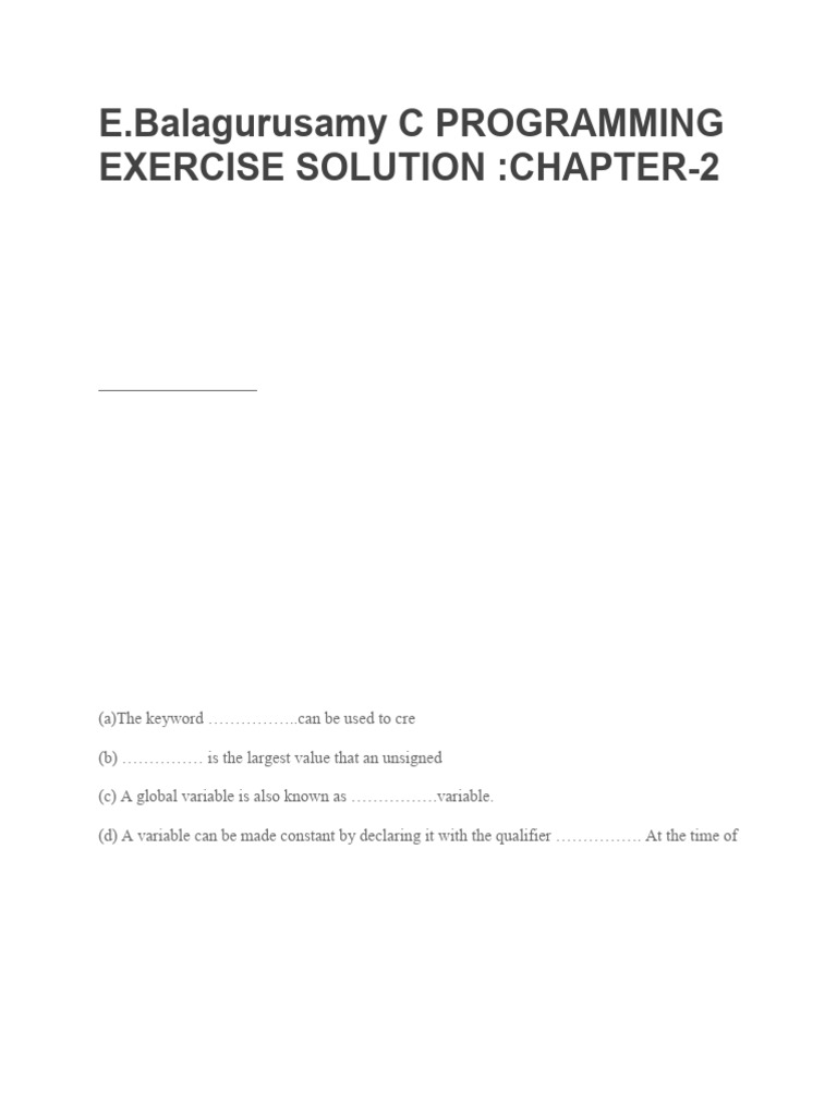 c-chapter-02 | PDF | Integer (Computer Science) | Software Development