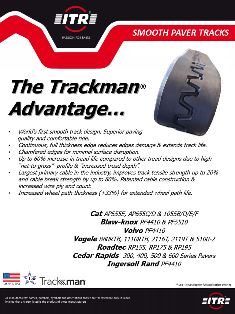 Smooth Paver Track 030922 | PDF