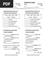 High Note 3 Sprawdziany | PDF